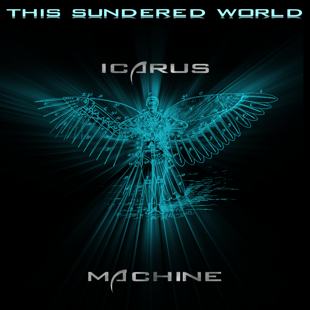 icarus machine front sundered album cover – House of Imp Studio